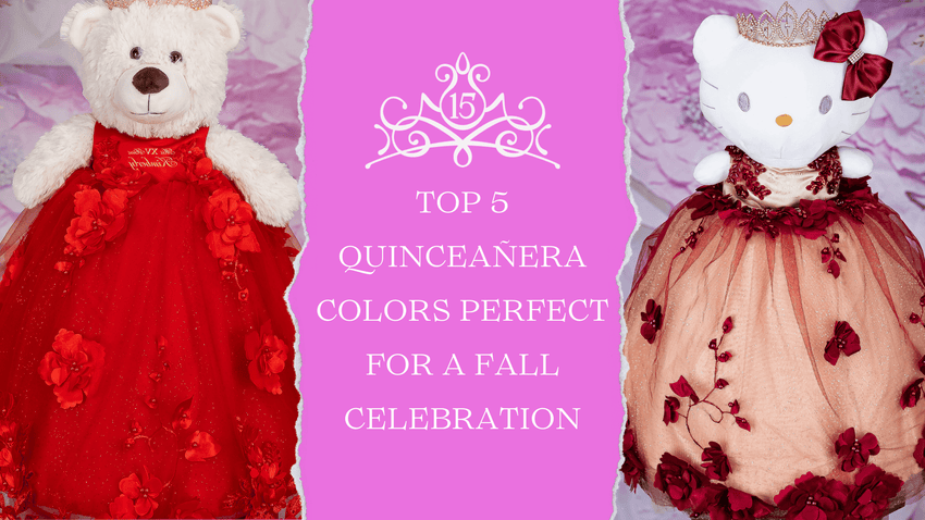 Top 5 Quinceañera Colors Perfect for a Fall Celebration | Sweet 16 ...