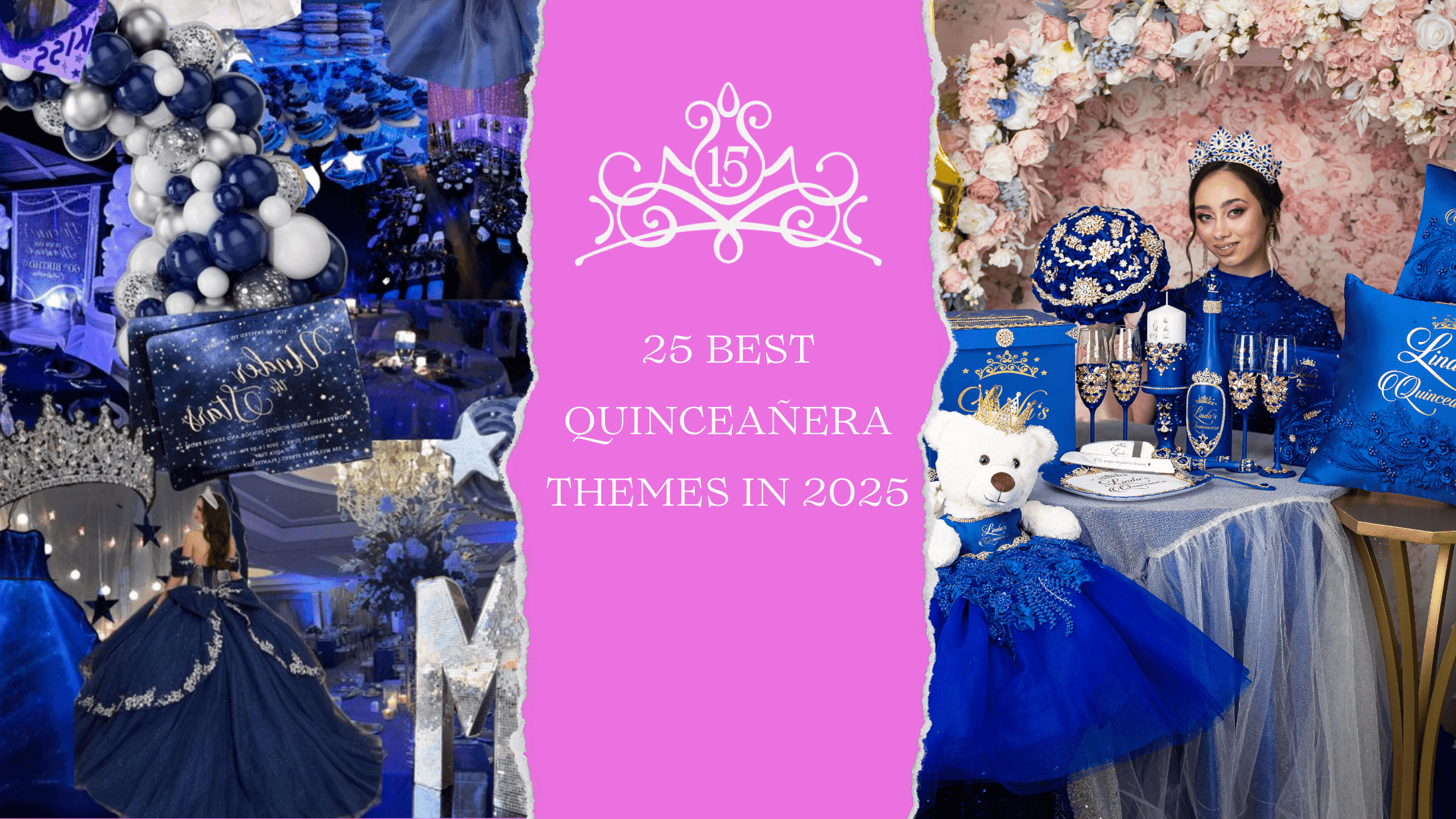 25 Best Quinceañera Themes in 2025 | Top theme Sweet 16 / quinceanera-decor