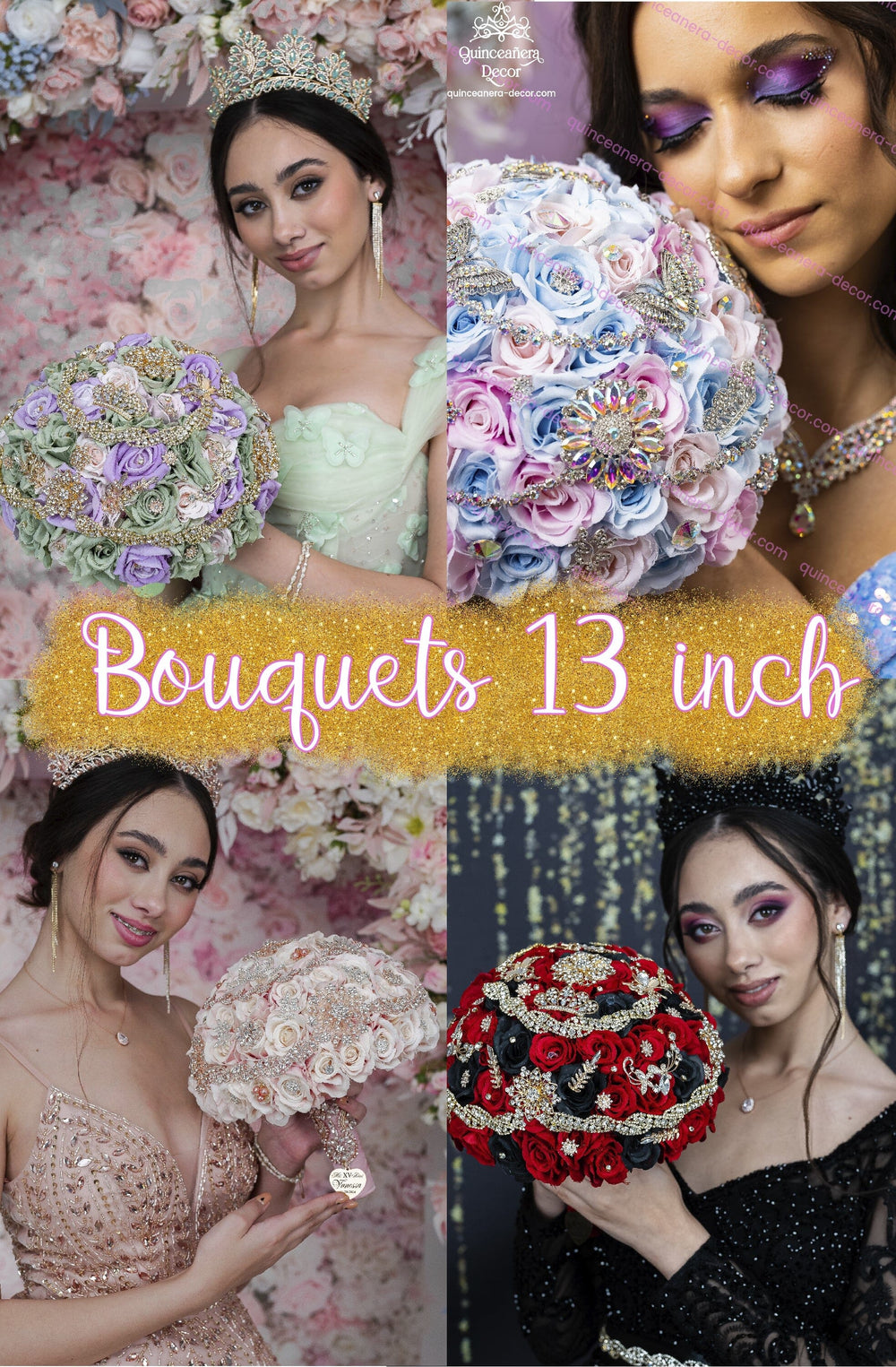 Quinceanera bouquets | Ramos de quinceanera | Quinceanera-decor.com ...