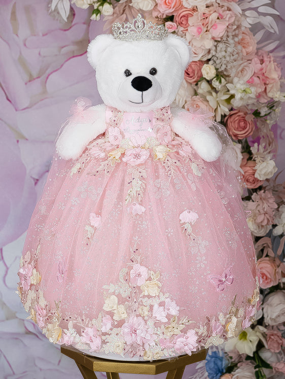 Pink Iridescent Quinceanera decor | Blush Pink Sweet 16 centerpieces ...