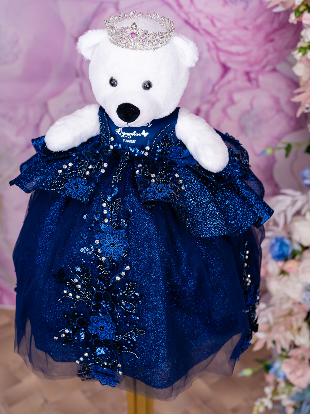 Quinceañera Package: Navy Blue with Silver Set / quinceanera-decor