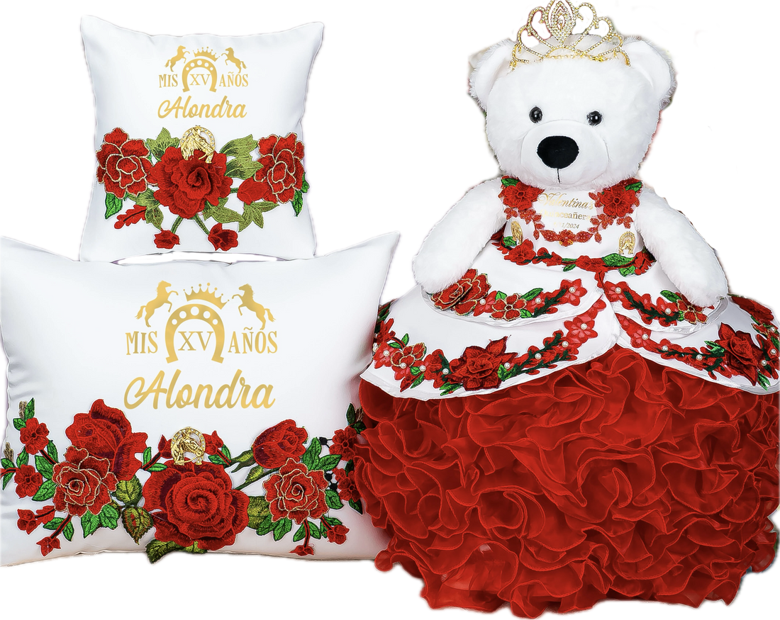 Mexican Charro theme | White and Red | Western Quince / quinceanera-decor