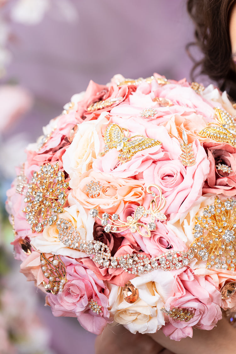 Rose Gold Quinceanera Package 2 - Rose Gold Quinceanera Bundle ...